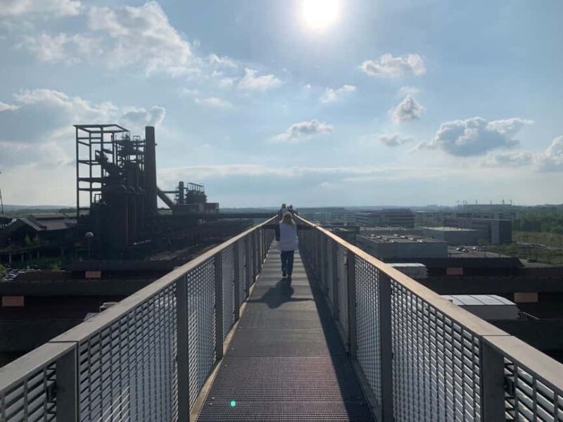 Dortmund: Skywalk and blast furnace backdrop - Key Points