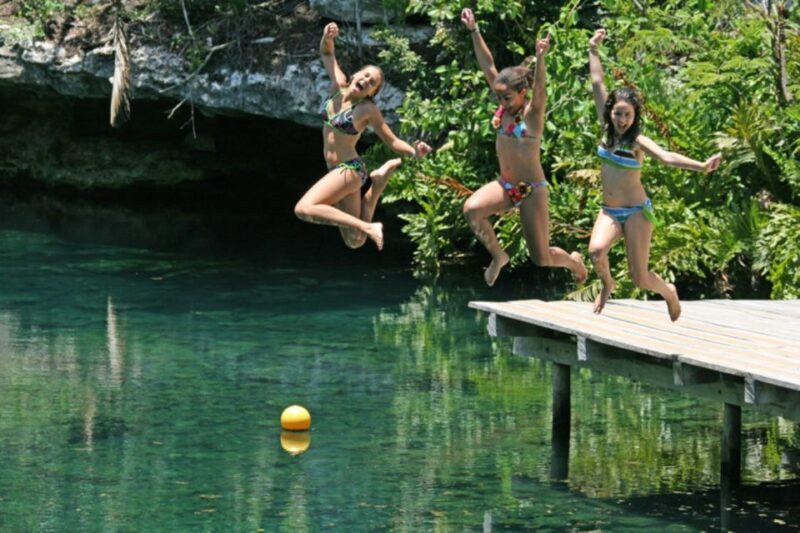 Dos Cenotes Adventure: Swim, Explore & Taste - Key Points