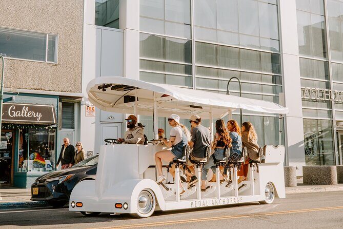 Downtown Anchorage Tour on 14-Passenger Electric Vehicle - Key Points