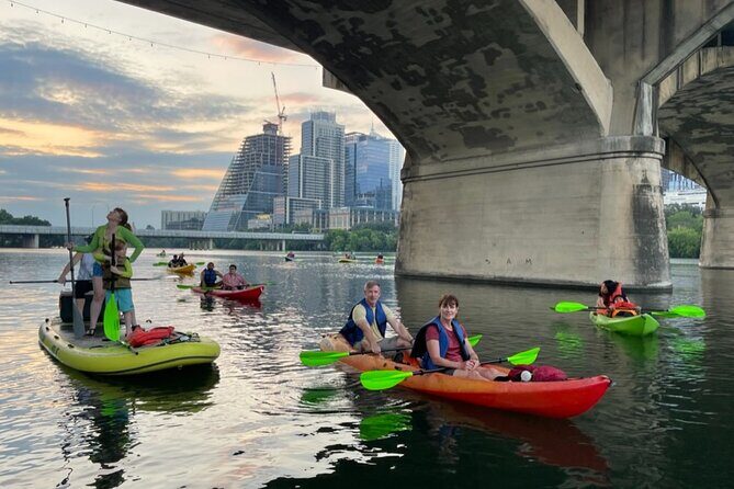 Downtown Austin Sunset Kayak Tour with 1.5 Million Bats - Frequently Asked Questions