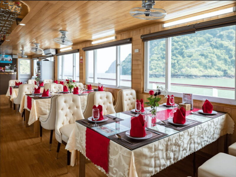 Dragon King 99 Ha Long Bay Day Cruise - Visiting Luon Cave: Kayaking or Relaxing