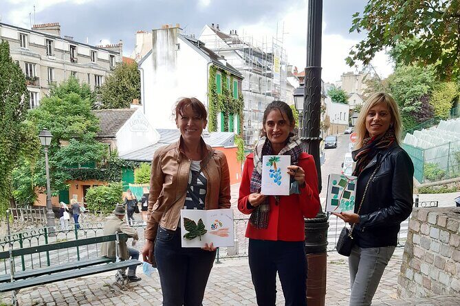 Drawing workshop / creative notebook during an unusual walk in Montmartre - Discovering Montmartre through Art and Story