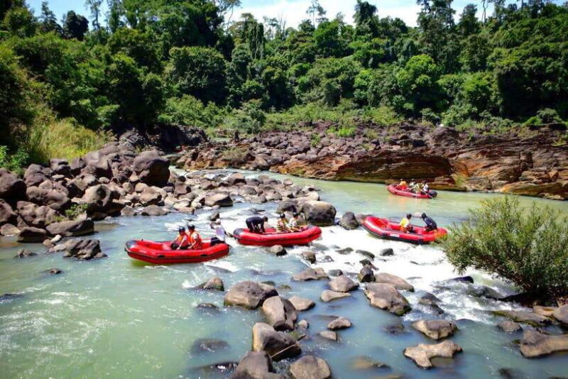 Dray Nur Waterfall Half Day Tour with Rafting and Lunch - Key Points