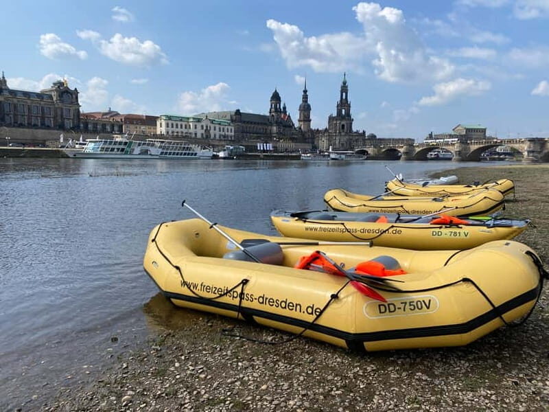 Dresden: Boat tour - in a rubber dinghy from Pillnitz to Dresden - Key Points