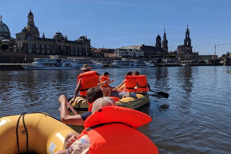 Dresden: Bootstour im Schlauchboot von Loschwitz -Altstadt - A Closer Look at the Experience