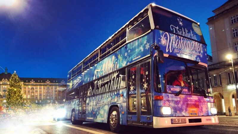 Dresden: Christmas Sightseeing Tour with a 'Pflaumentoffel' - Key Points