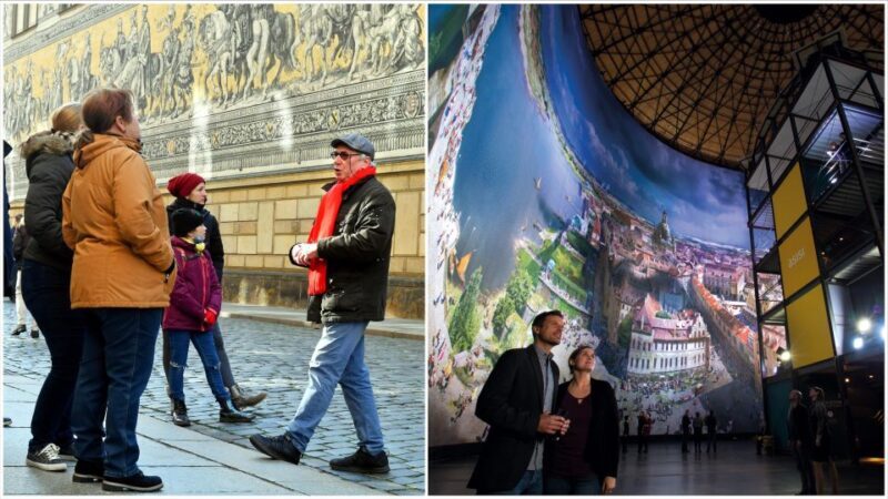 Dresden: Guided City Walk and Panometer Entrance Ticket - The Guided City Walk