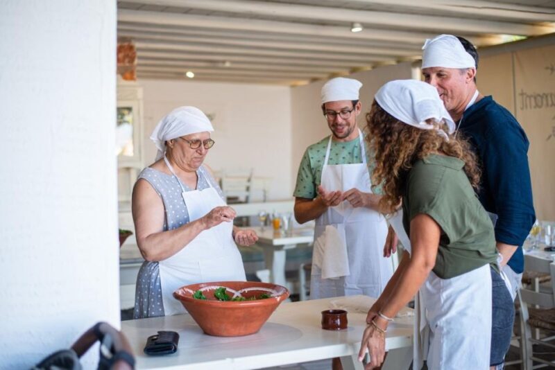Drios: Greek Cooking Class with a Local Chef, Wine, & Meal - FAQ