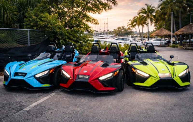 Drive a Slingshot in Miami  From 1 to 24 Hour Rentals - How the Rental Works