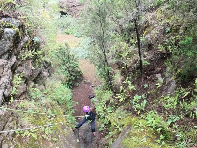 Dry canyoning Chimoche - The Guided Hike to La Orotava