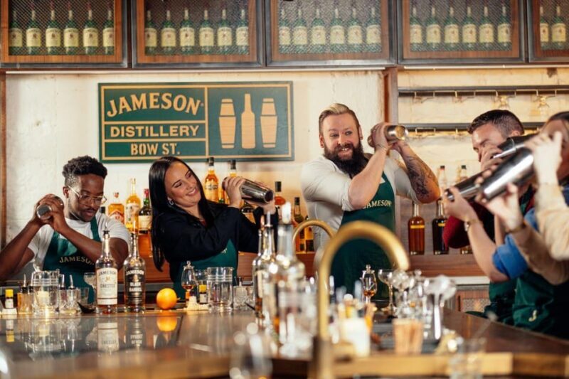 Dublin: Jameson Distillery Whiskey Cocktail-Making Class - Key Points