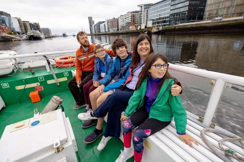 Dublin: Old Liffey Ferry Guided Tour - Key Points