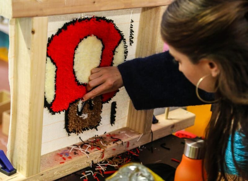 Dublin: Tuft Your Own Rug Workshop - Building Your Design