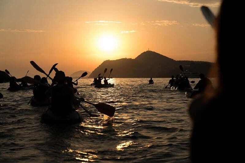 Dubrovnik: Guided Sunset Sea Kayaking Tour with Wine - Key Points