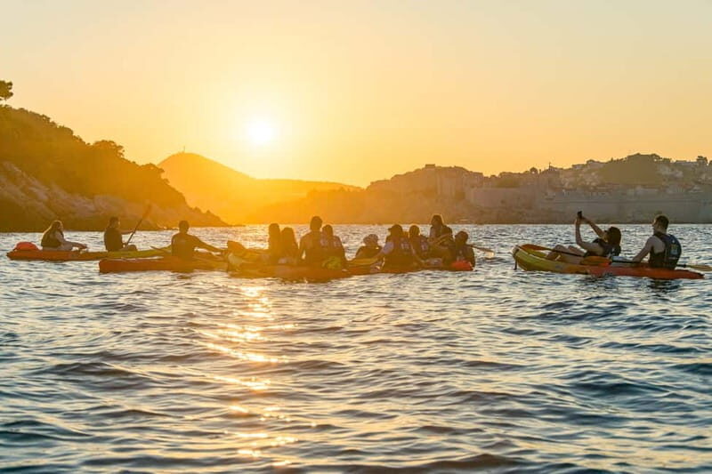 Dubrovnik: Guided Sunset Sea Kayaking Tour with Wine - Frequently Asked Questions