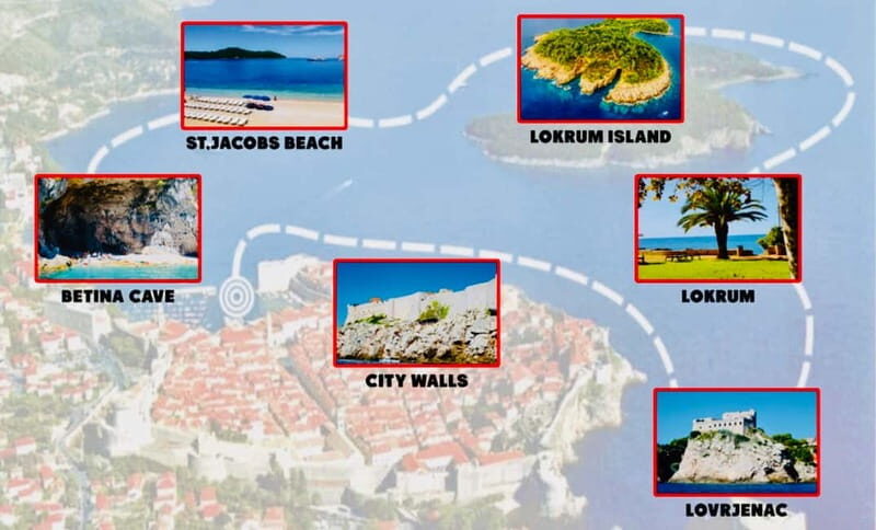 Dubrovnik or Cavtat: Lokrum Island and Betina Cave Boat Tour - Key Points