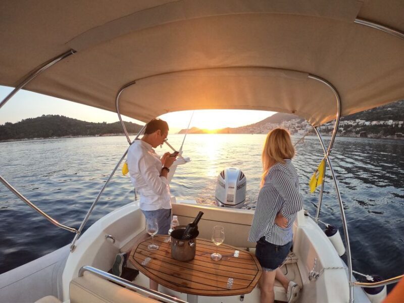 Dubrovnik: Private Boat Cruise at Sunset with Champagne - Practicalities: Booking and What to Bring