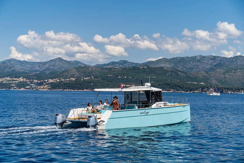 Dubrovnik: Sunset Catamaran Cruise with Sparkling Wine - Dubrovnik: Sunset Catamaran Cruise with Sparkling Wine – An Authentic Taste of the Dalmatian Coast