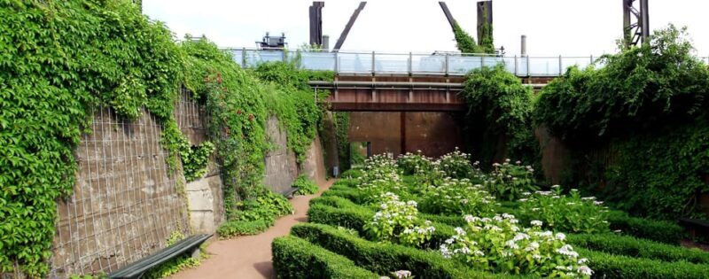 Duisburg Landscape Park GPS treasure hunt in old ironworks - Key Points
