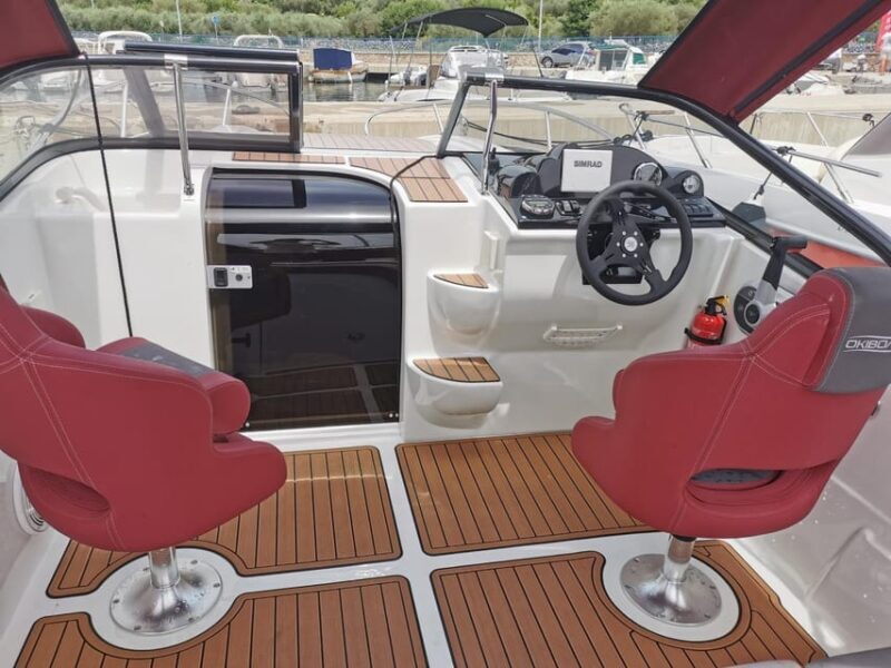 Dunat/Krk: Rent a boat Oki Barracuda 585 - Introduction to the Experience