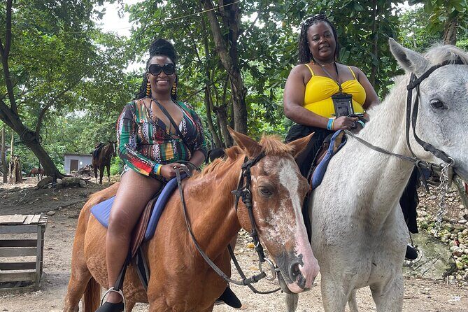 Dunns River Falls and horseback riding activity - A Day of Scenic Beauty and Adventure on Jamaica’s North Coast
