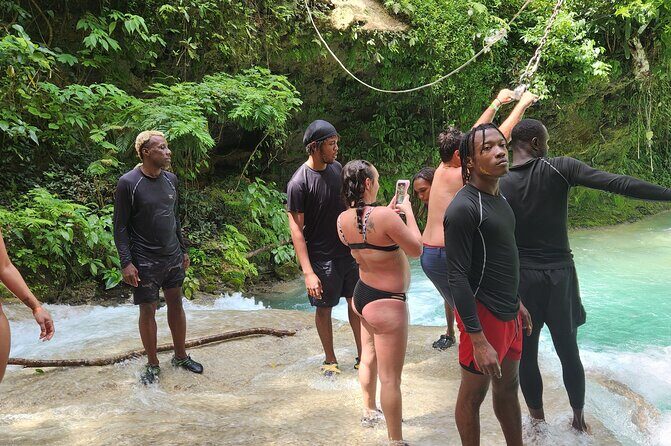 Dunns River Falls & Blue Hole Combo from Montego Bay with Pick Up - The Sum Up
