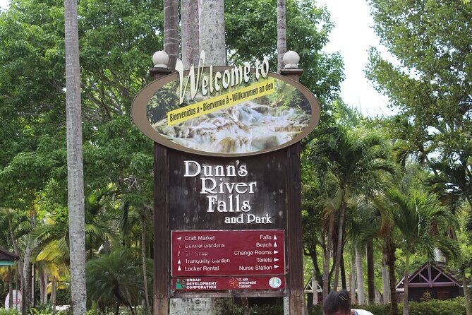 Dunn's River Falls Jamaica/Montego Bay/Falmouth - Food, Drinks, and Optional Extras