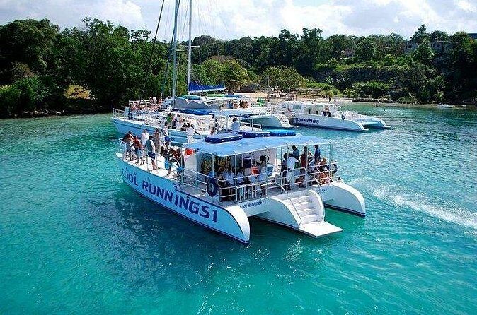 Dunn's River Falls Party Cruise, Blue Hole with Snorkeling, free beverages - The Practical Side: Price, Duration & Group Size