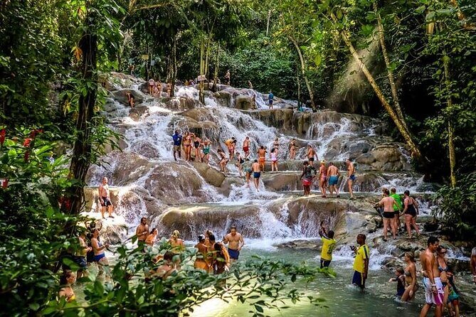 Dunns River Falls, Zipline, Bamboo Rafting, Horseback Ride Tour - Deep Dive into Each Stop