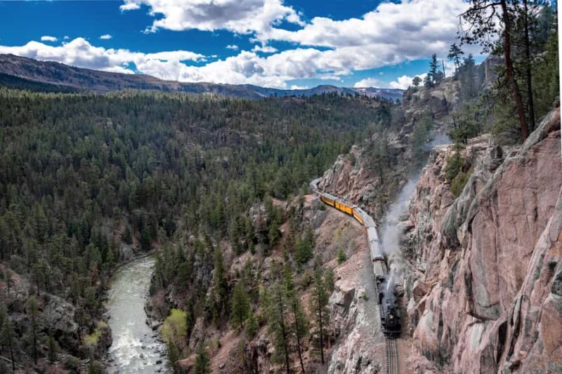 Durango & Silverton Narrow Gauge Railroad 1 Hour Flight Tour - Key Points