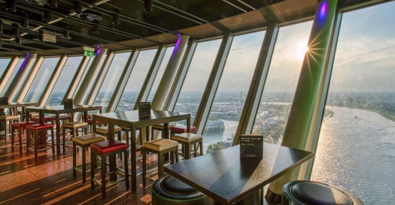Düsseldorf: Rhine Tower Adult Entry - The Experience at a Glance
