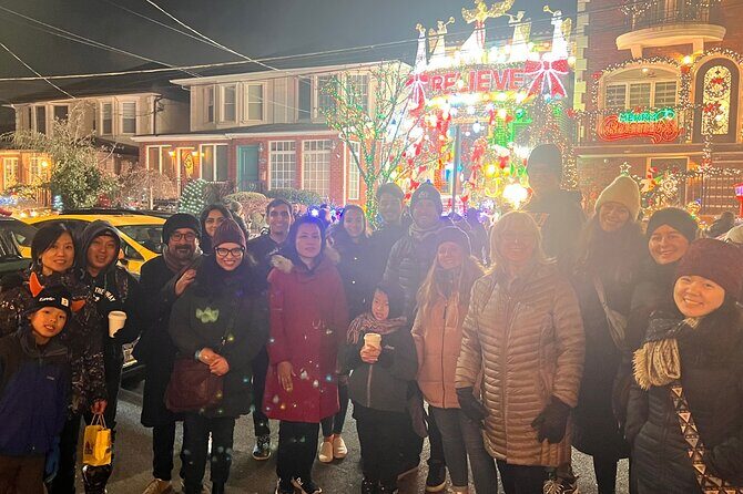 Dyker Heights Brooklyn Christmas Lights Walking Tour - The Evening Begins – Meeting in Times Square