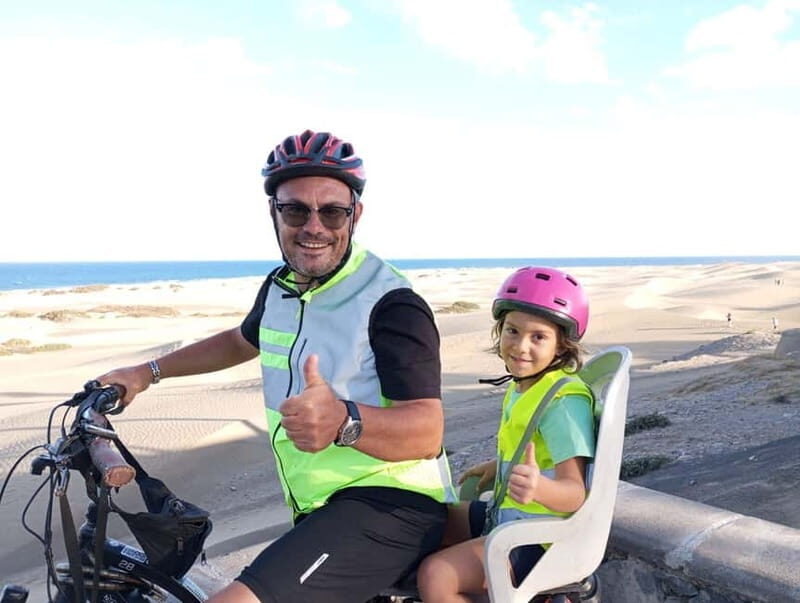 E-Bike Family Tour : Sightseeing Maspalomas Playa del Ingles - An Overview of the E-Bike Family Tour