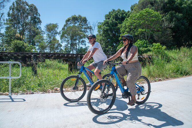 E-Bike Hire: Northern Rivers Rail Trail, Trail Side Hire - Discovering the Northern Rivers Rail Trail on an E-Bike