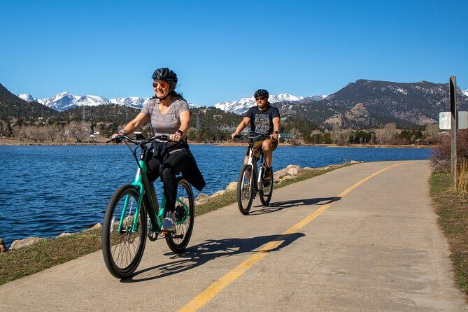 E-bike ride around the beautiful Estes Lake bike path - Why Consider a Guided E-bike Tour around Lake Estes?