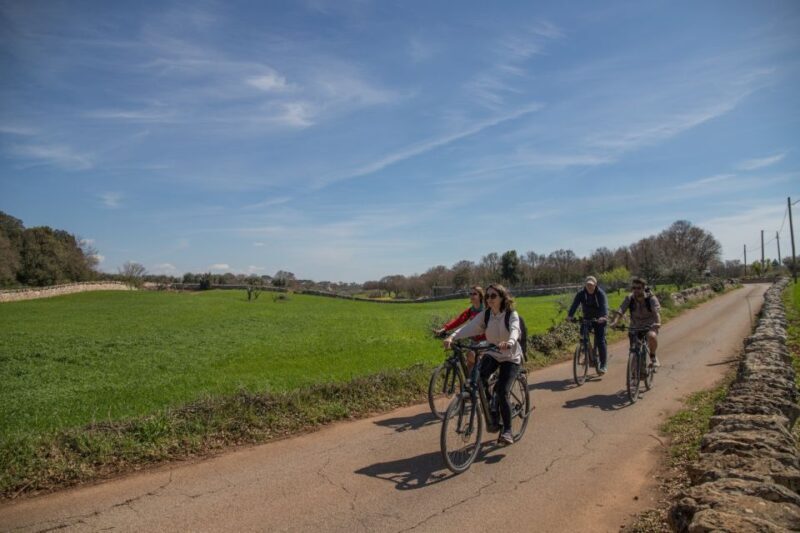 e-bike ring tour between Locorotondo and Martina Franca - Key Points