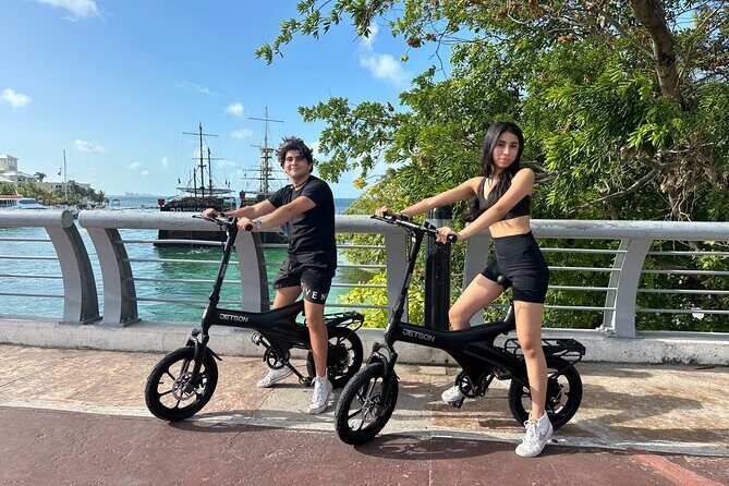 E Bike Tour - Explore Cancun Hotel Zone - Fun & Scenic Tour 1.5hr - How the Itinerary Unfolds