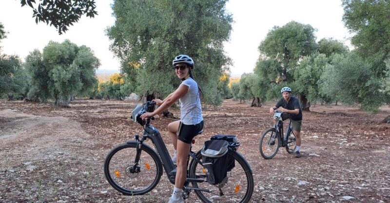 E-Bike Tour in Ostuni. Huge olive trees and a rock village - Key Points