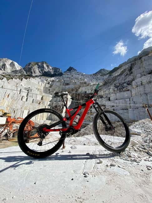E-Bike Tour to the Carrara Marble Quarries with lard tasting - FAQs