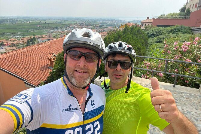 E-Bike tour with stop in the cellar in the Bardolino area - The Winery Visit and Wine Tasting Experience