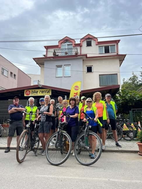 E-biking across the border, from Ohrid to Albania. - The Guide and Organization