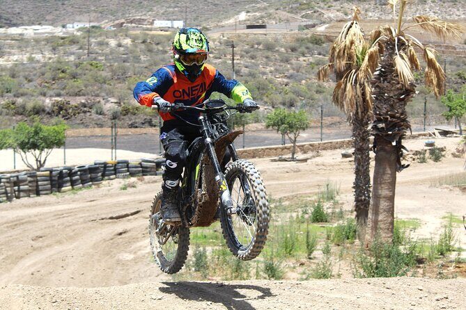 E-motocross off-road fun in Tenerife - Key Points