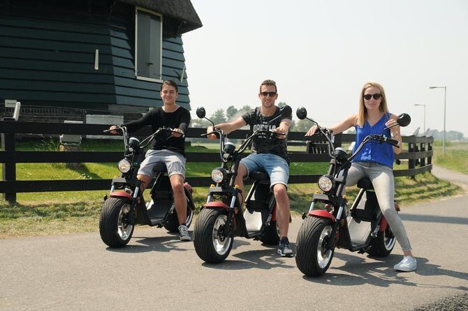 E-scooter rental Volendam - Countryside of Amsterdam - An In-Depth Look at the E-scooter Tour Experience