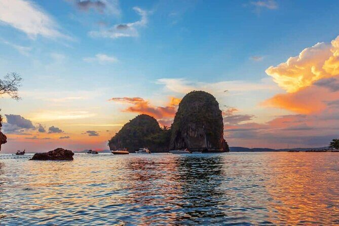 Early bird Krabi to Phi Phi islands + 4 Islands by Speedboat - The Sum Up