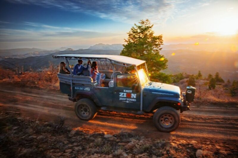 East Zion: Top of the World Sunset Jeep Tour - Analyzing the Value