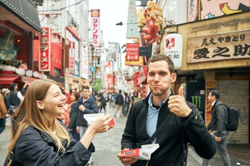 Eat Like a Local in Osaka Private Custom Street Food Tour - Tasting the Classics