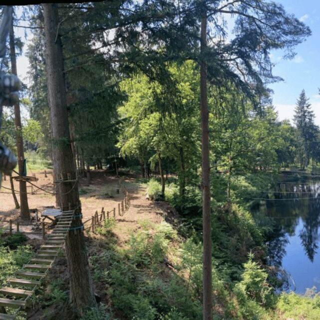 Echassières: Accro Sioule Leisure Park Entry Ticket - Key Points
