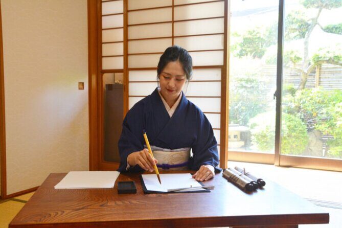 Echizen Washi Calligraphy Experience - The Sum Up