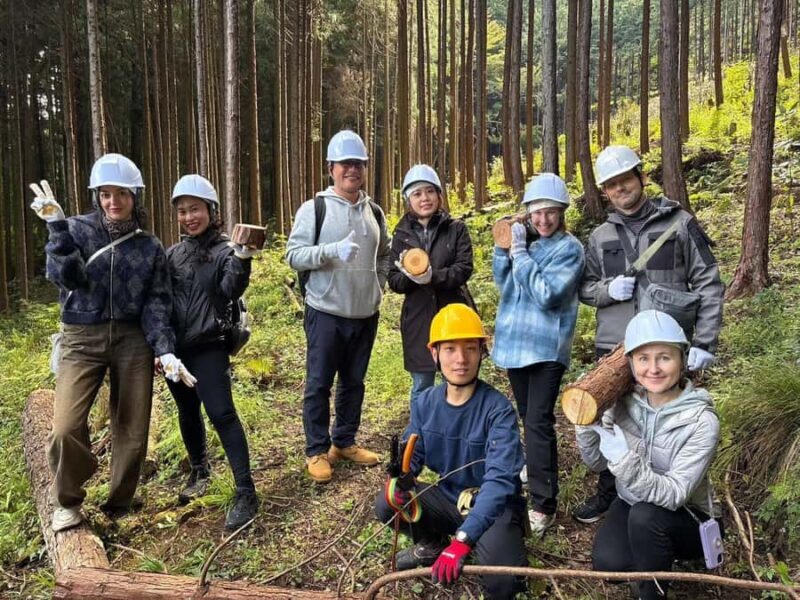 Ecotourism and Woodcraft with a Mountain Artist Near Tokyo - Exploring a Hidden World of Japanese Forestry