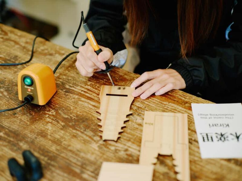 Ecotourism and Woodcraft with a Mountain Artist Near Tokyo - A Mix of Relaxation and Hands-On Activities